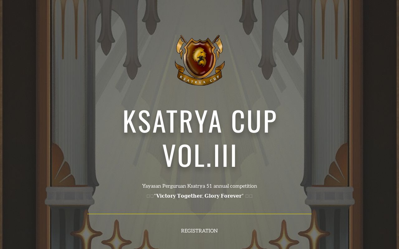 KSATRYA CUP VOL.III